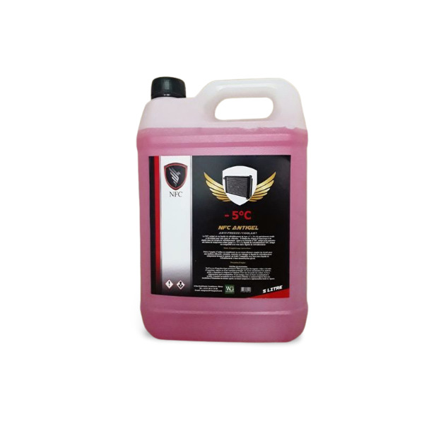 LIQUIDE DE REFROIDISSEMENT ANTIGEL 5 EN 5L ROSE - Atlas Diagnostique